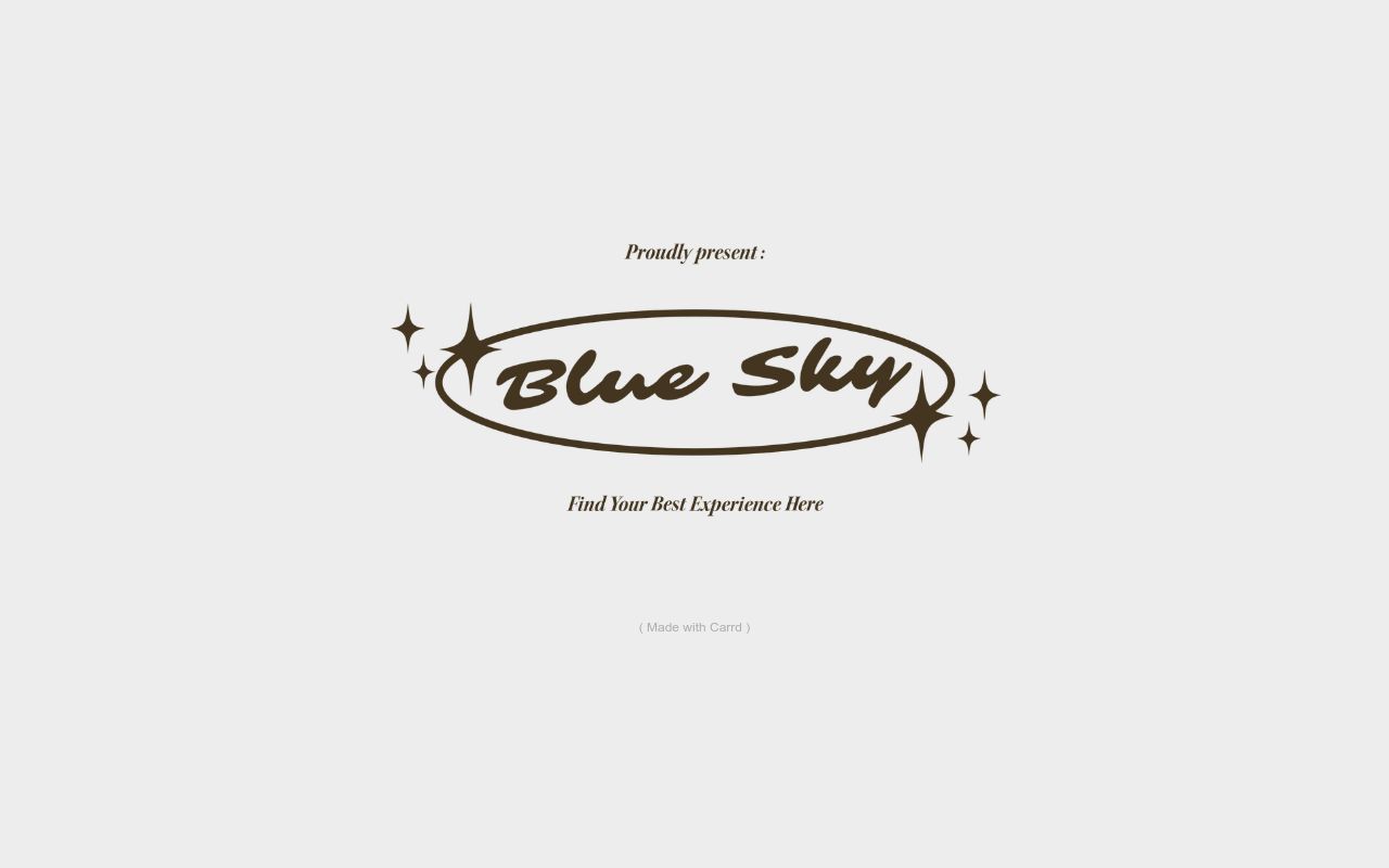 MEET THEM IN THE BLUE SKY MEET THEM IN THE BLUE SKY
